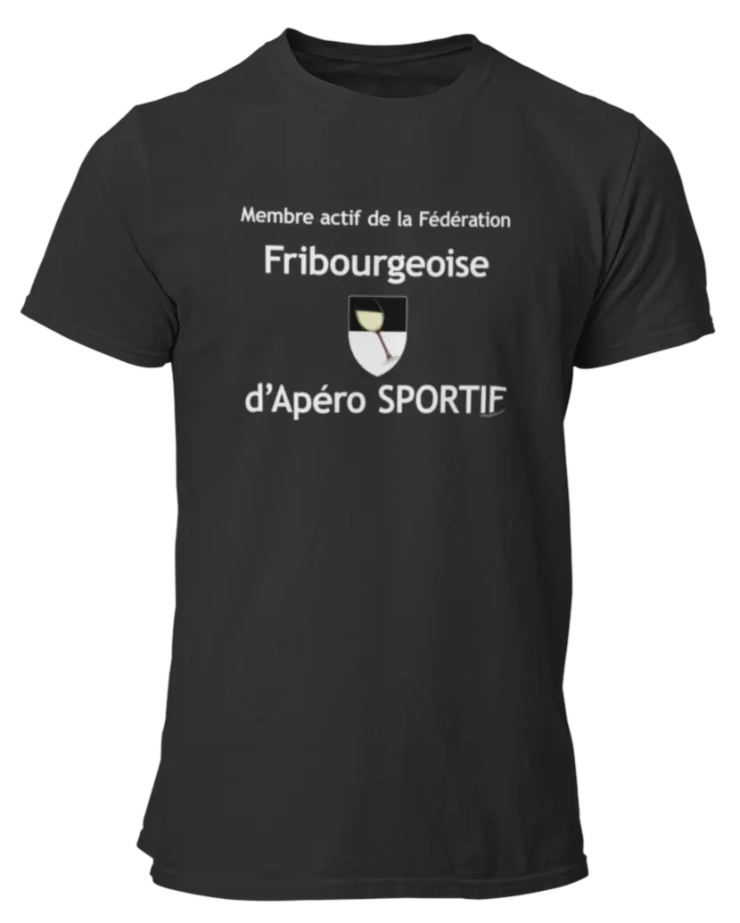 T-shirt Membre actif de la Fédération Fribourgeoise – Lafourgoneta